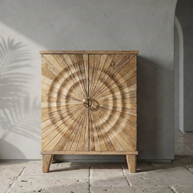 Armário Madeira Mango Quarto 92 x 41 x 110,50 cm