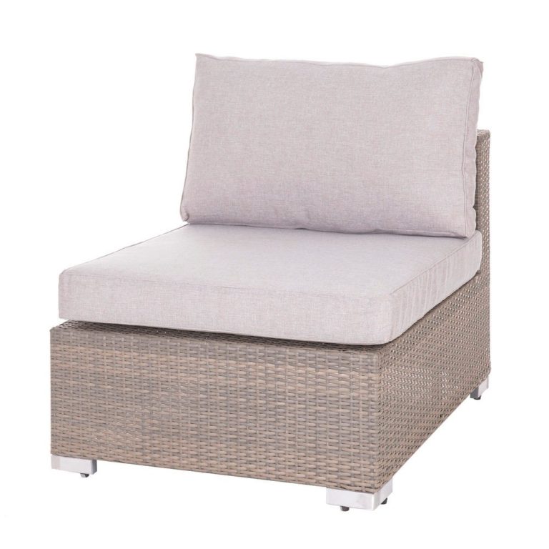 Sofá de 1 lugar Marlene Rotim Taupe 74 x 86 x 68 cm (2 unidades)